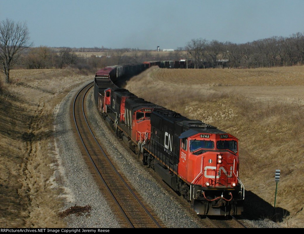 CN 5742 upgrade at Byron